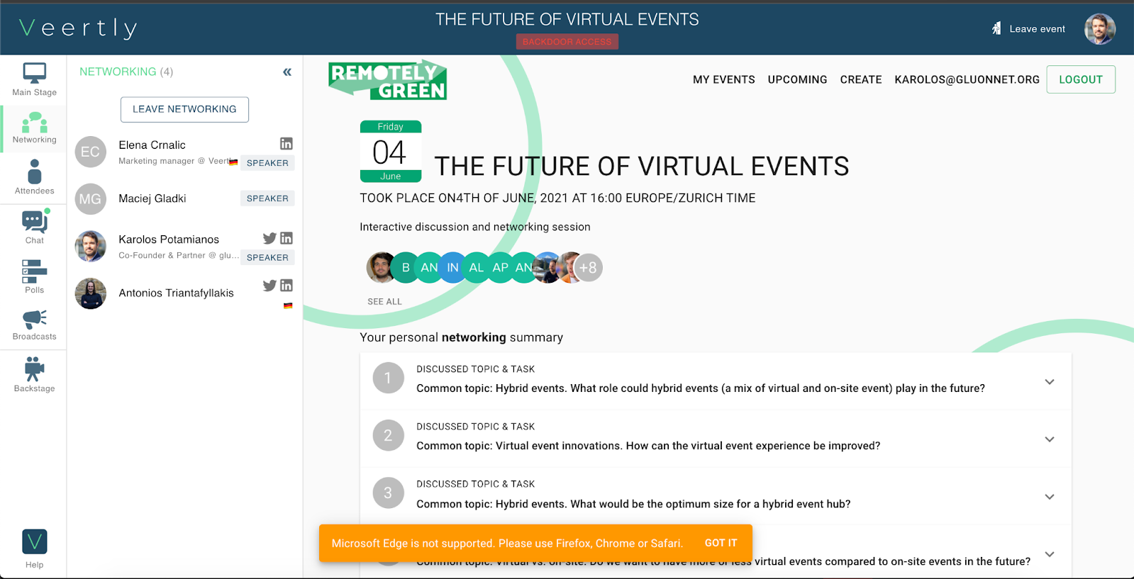 Visualisation – gluoNNet